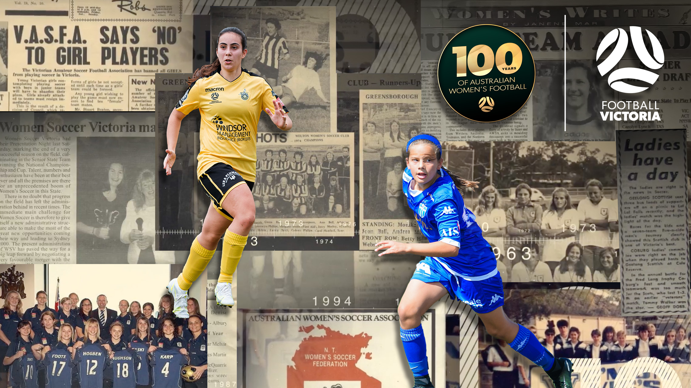 Celebrating Australia's rich female football history | Football Victoria