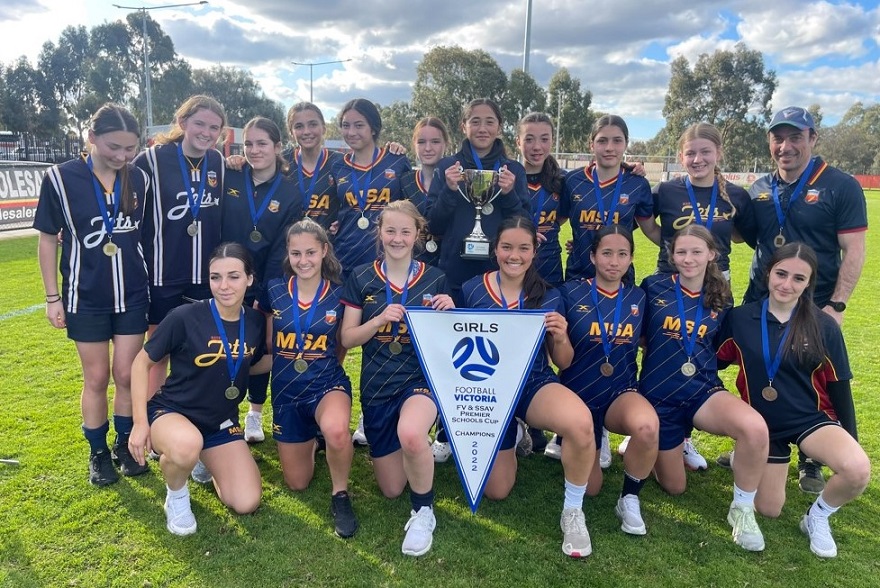 Maribyrnong College claims the 2022 Premier Schools Girls Cup ...