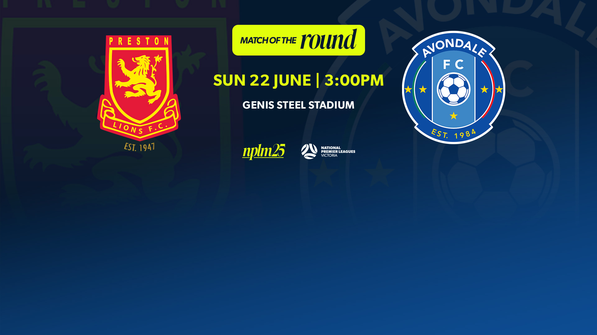 NPLM Round 19 Match of the Round: Preston Lions v Avondale FC ...