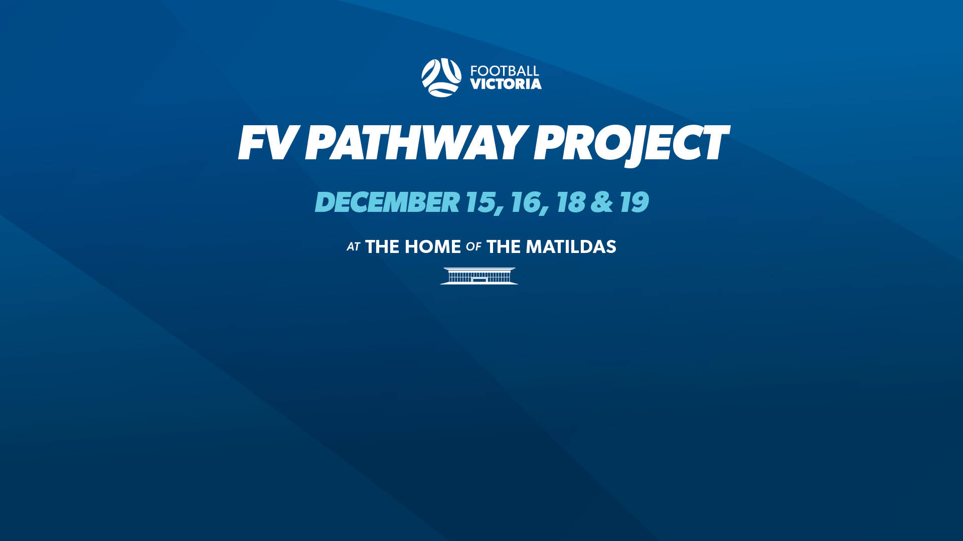 Football Victoria Pathway Project announced | Football Victoria
